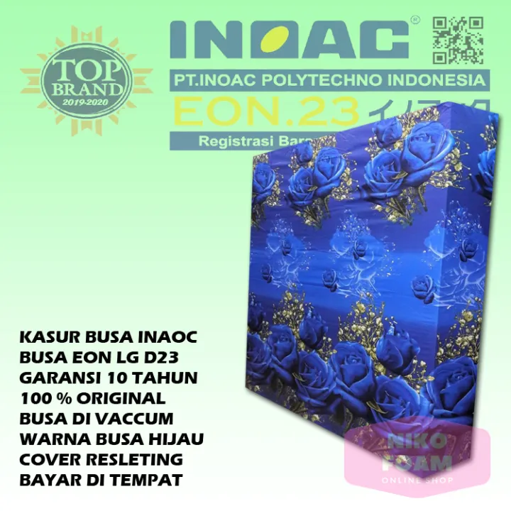 Kasur Busa INOAC EON LG D.23 Tebal 30 cm Murah Asli Original Garansi 10 Tahun Distributor Pt ...