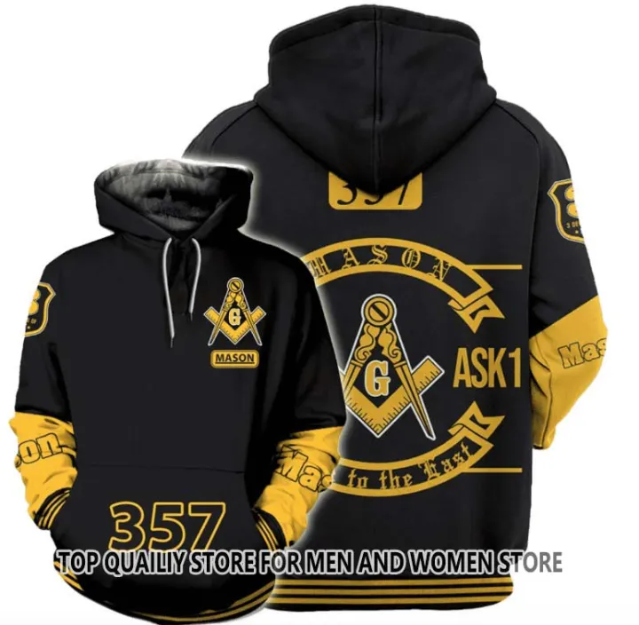 Freemasonry Logo 3D All Over Print Hoodie 357 | Lazada PH