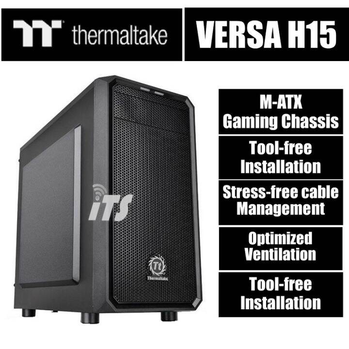 Thermaltake Versa H15 M-ATX Gaming Chassis | Lazada