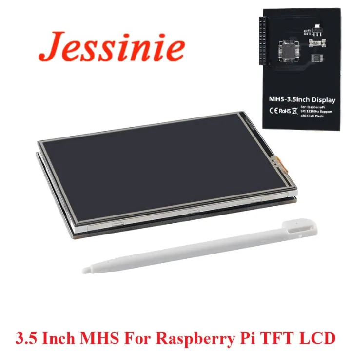 3.5 Inch 3.5" MHS For Raspberry Pi Color TFT LCD Display Module Touch ...