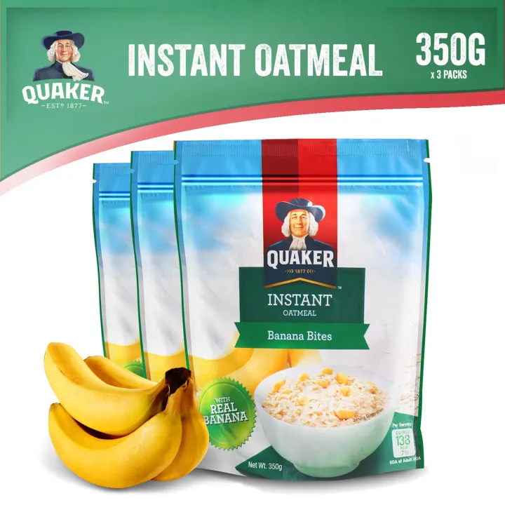 QUAKER Banana Bites 350g Pack of 3 | Lazada PH