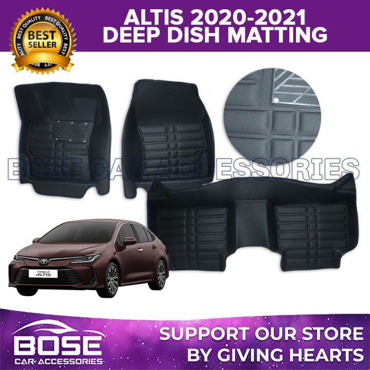 D1%Toyota Corolla Altis TPE / 5D Deep Dish 2008 - 2022 Car Matting ...
