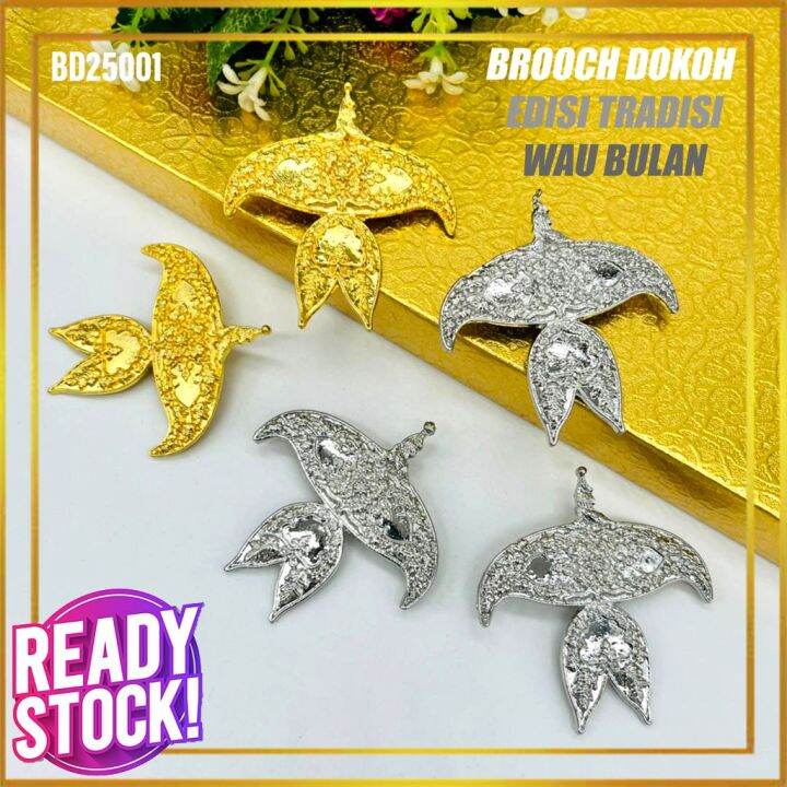 BROOCH DOKOH WAU TRADISI | Lazada