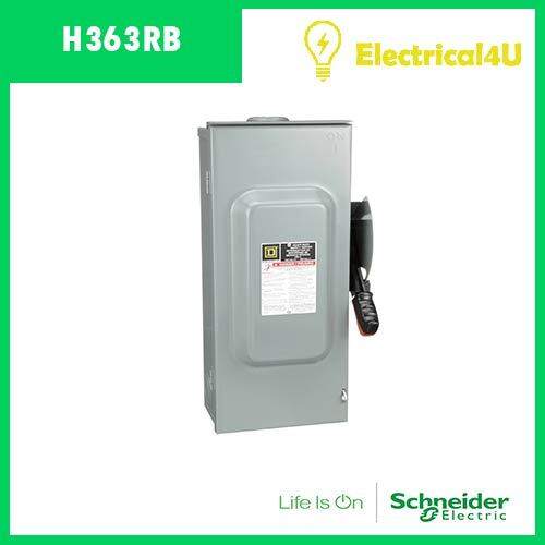 Schneider Electric H363RB เซฟตี้ สวิตซ์ แบบติดตั้งฟิวส์ได้ สำหรับใช้ ...
