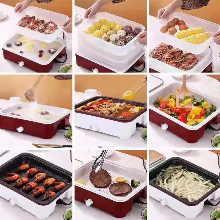 Multifunction electric Cooking Pan | Lazada PH