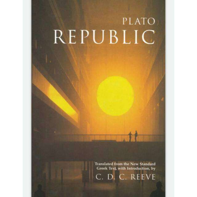 Plato Republic by CDC Reeve Book Paper in English for Entertainment ...