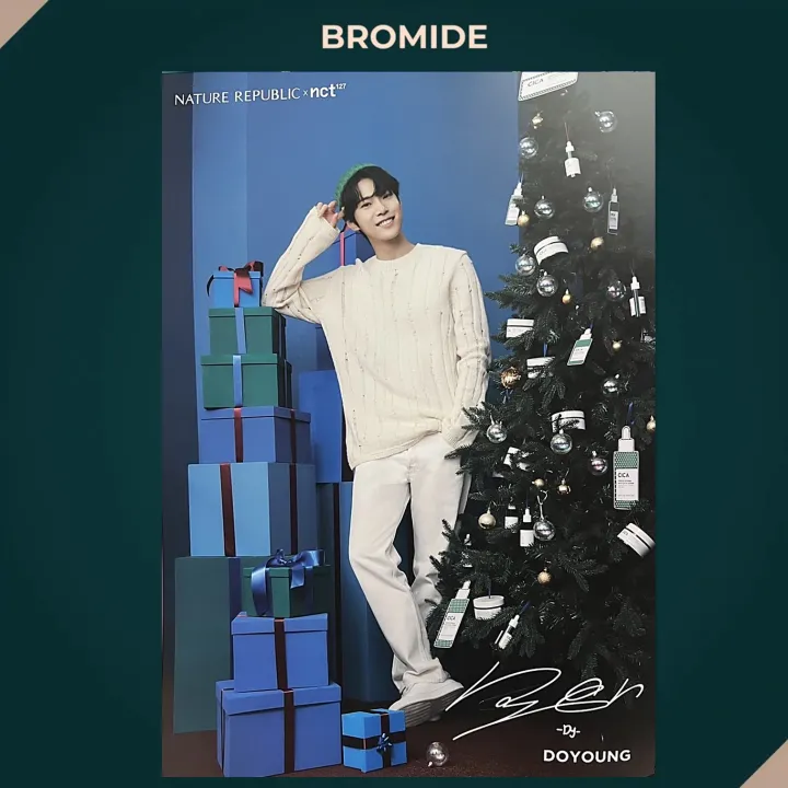 Nature Republic Cica Garden X NCT 127 DOYOUNG Bromide Poster โปสเตอร์ ...