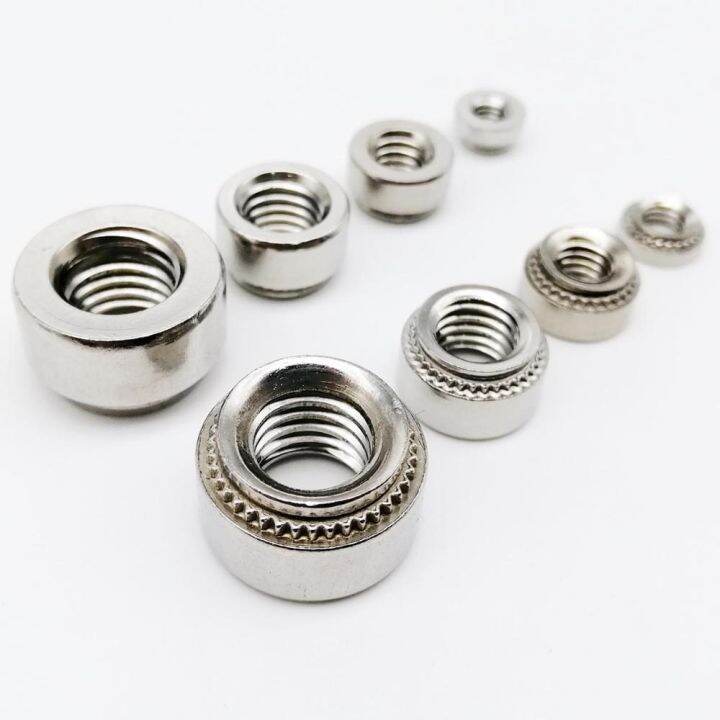 【Letitia】 1/20pcs M2 M2.5 M3 M4 M5 M6 M8 M10 304 A2-70 Stainless Steel Metric Thread CLS Self ...