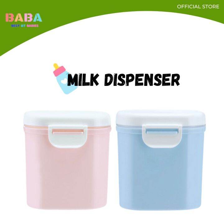 BABA Milk Powder Container Formula 3 Layer Dispenser Feeding Case Food ...