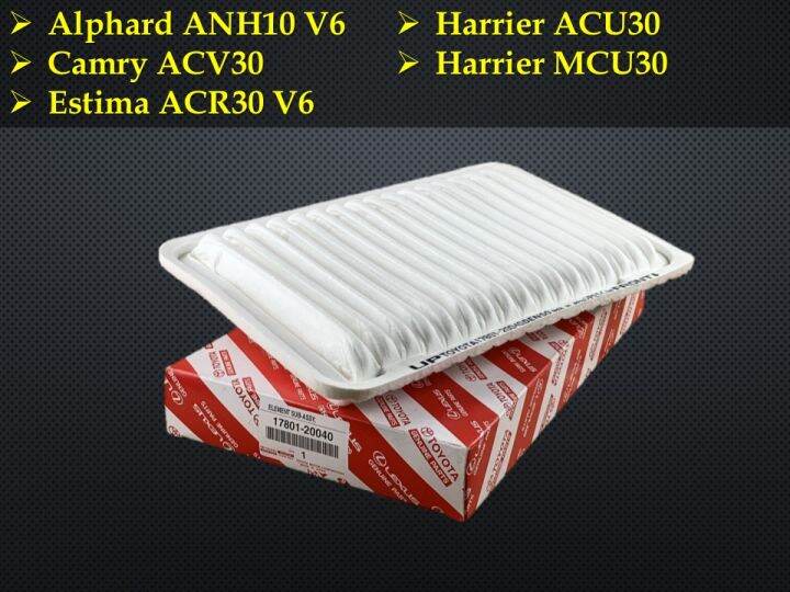 Toyota - Camry ACV30 Harrier MCU30 Alphard 3.0 V6 Estima ACR30 V6 Air ...