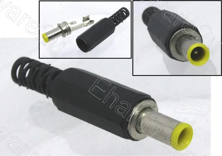 Notebook DC Plug With Pin Solder Connector 5mm X 0.35mm X 1mm Pin (HM ...