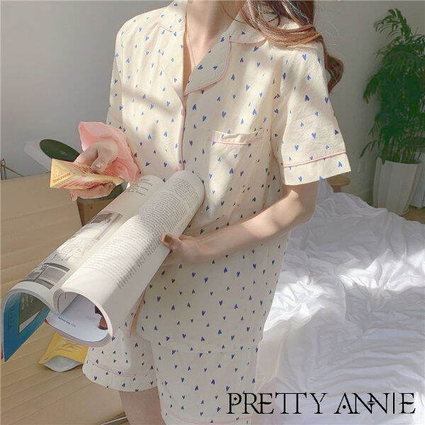 Pretty Annie ชุดนอนหญิง ชุดนอน เดรส ดอกไม้ กระโปรงพลีท น่ารัก เซ็กซ ชุด ...