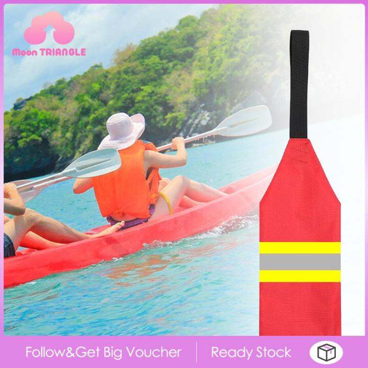 Moon TRIANGLE Kayak Safety Travel Flag Reflective Warning Flag for ...