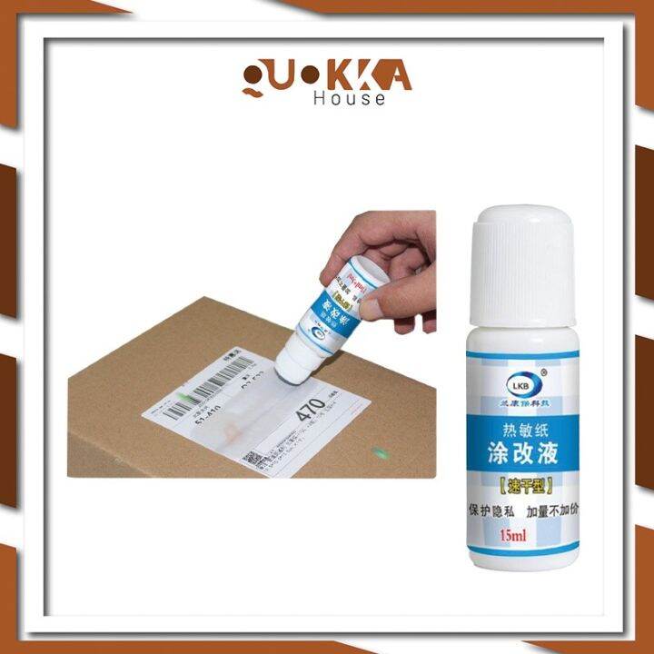 QUOKKA Quick Drying Thermal Paper Correction Stick Airway Bill Shipping ...