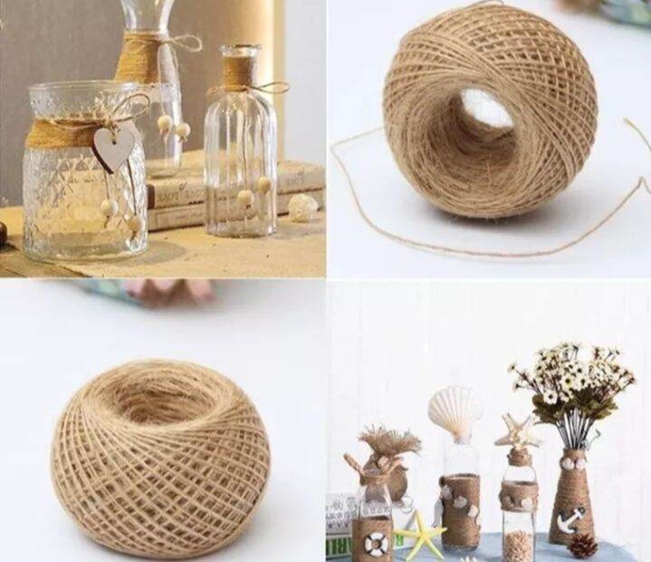 Tali Rami Goni 50 Meter / Hiasan Karya Seni Tali Rami / Hiasan Dekorasi ...