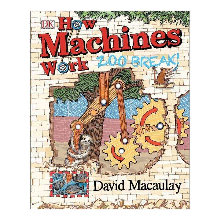 How Machines Work: Zoo Break! (brand new hardcover, with slight tear on ...