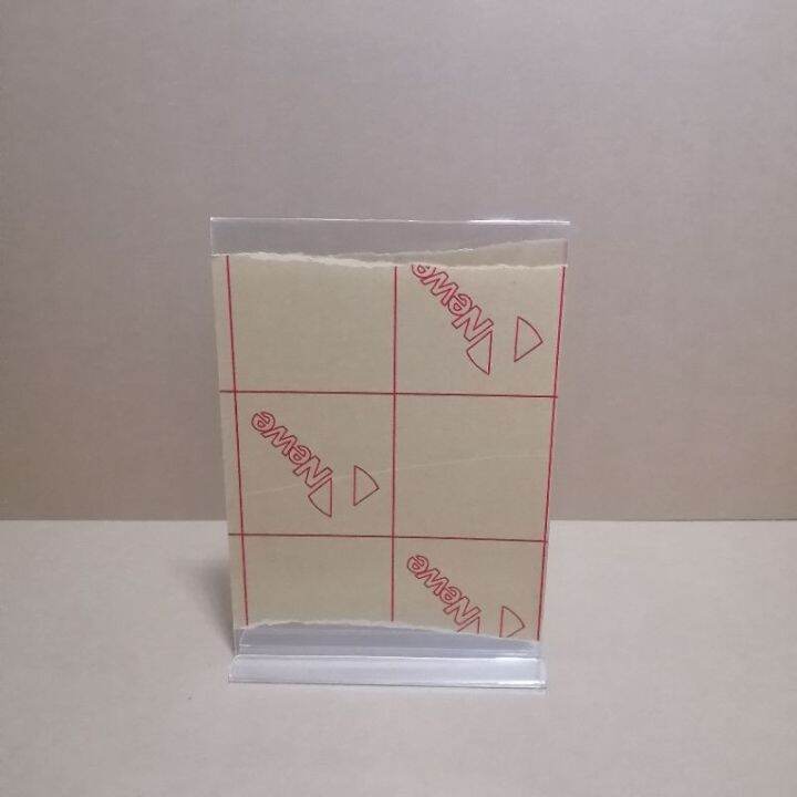 Acrylic menu poster standee (Portrait / Landscape) - A4, A5, A6 | Lazada PH