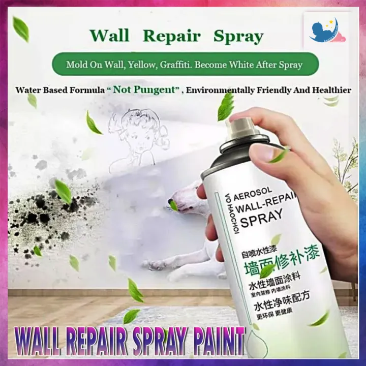 Wall Repair Spray Paint Waterproof Wall Repair Paint Spray Aerosol Wall ...