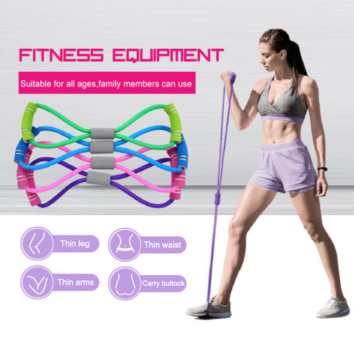 Figure 8 Rally Chest Expander Yoga Rally Rope Fitness Rally Pilates ...