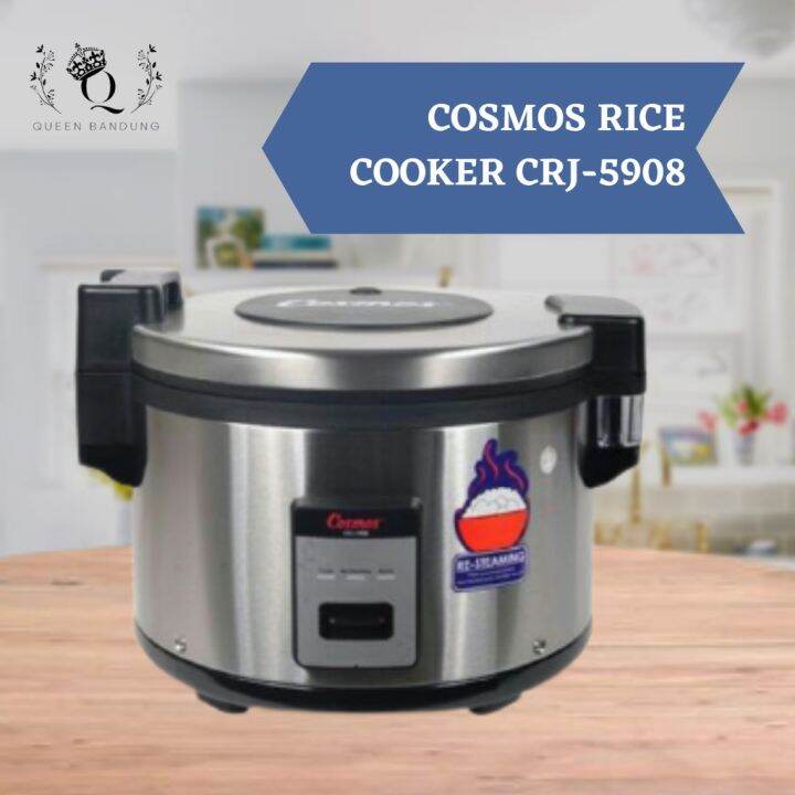 COSMOS Rice Cooker 14 Liter - CRJ-5908 - Penanak Nasi | Lazada Indonesia