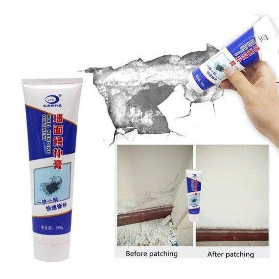 Wall Patch Wall Paste The Nozzle+scraper Waterproof Repair | Lazada