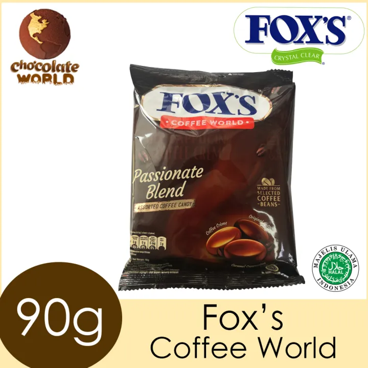 Fox's Coffee World Assorted Coffee Candy 90g (Made in Indonesia) | Lazada
