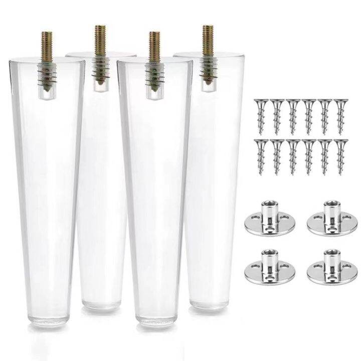 [COD] Acrylic conical sofa legs high-end crystal table acrylic ...
