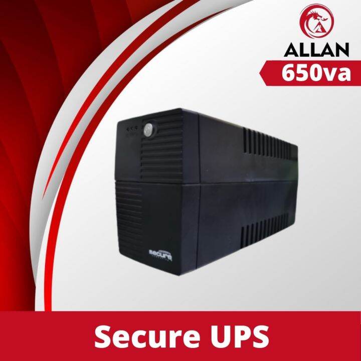 Allan Secure 650VA UPS with built in AVP | Lazada PH