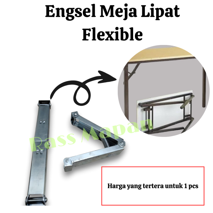 Engsel Besi Meja Lipat Flexible Fleksibel 26cm | Lazada Indonesia