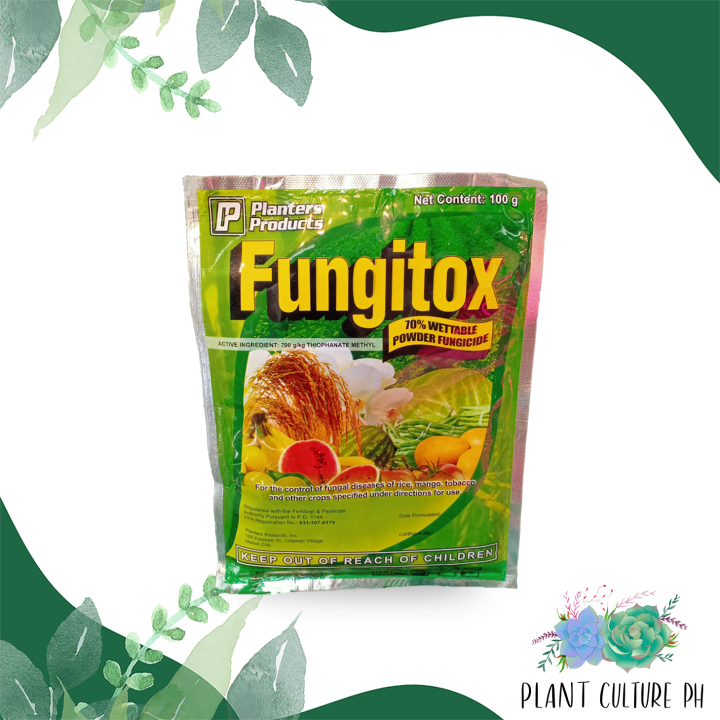 Planters Products Fungitox 70% Wettable Powder Fungicide 100g | Lazada PH