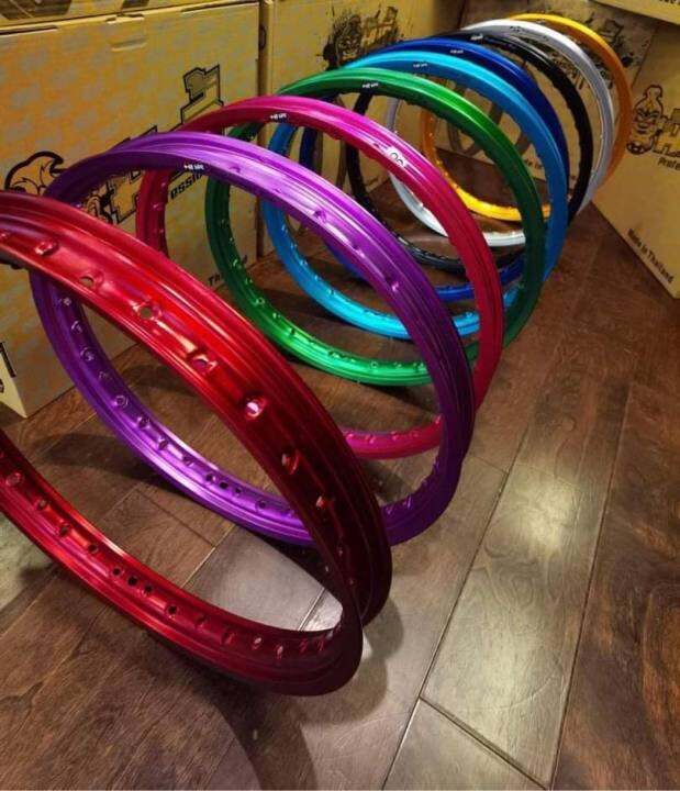 HUN Thailand High Quality Alloy Rim Set (1 Pair) 1.2x17/1.4x17 Racing ...