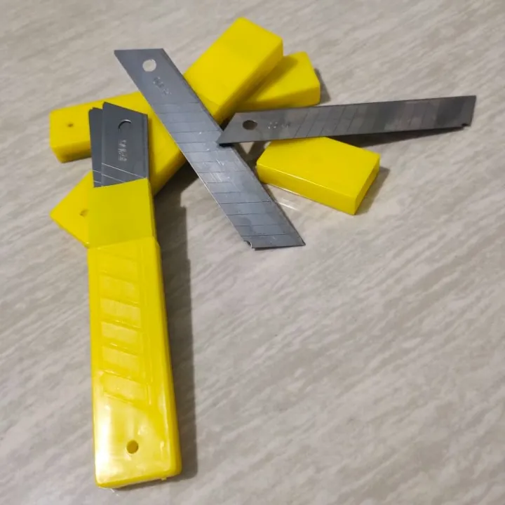 High Quality Spare Cutter Blades | 10pcs per Pack | Lazada PH