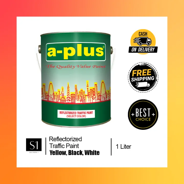 Section One - Reflectorized Traffic Paint 1L Exhibits excellent ...