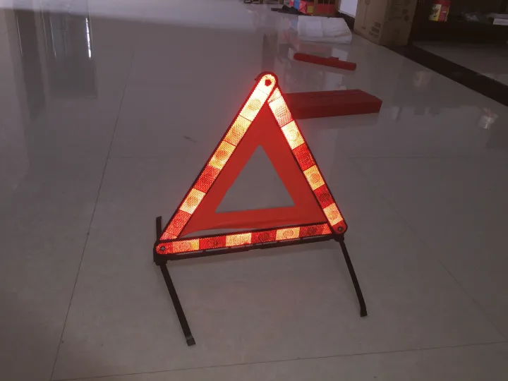 Reflective triangle warning sign for automobile, reflective triangle ...
