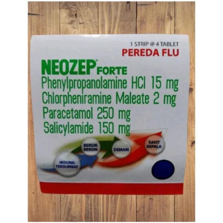 Neozep Sachet isi 4 tablet | Lazada Indonesia
