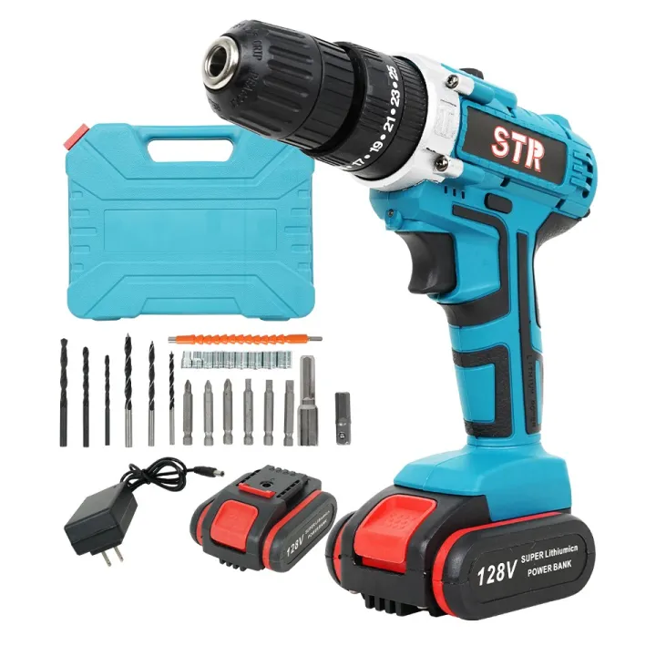 สว่านแบตไร้สาย STR 3 ระบบ 128V | Lazada.co.th