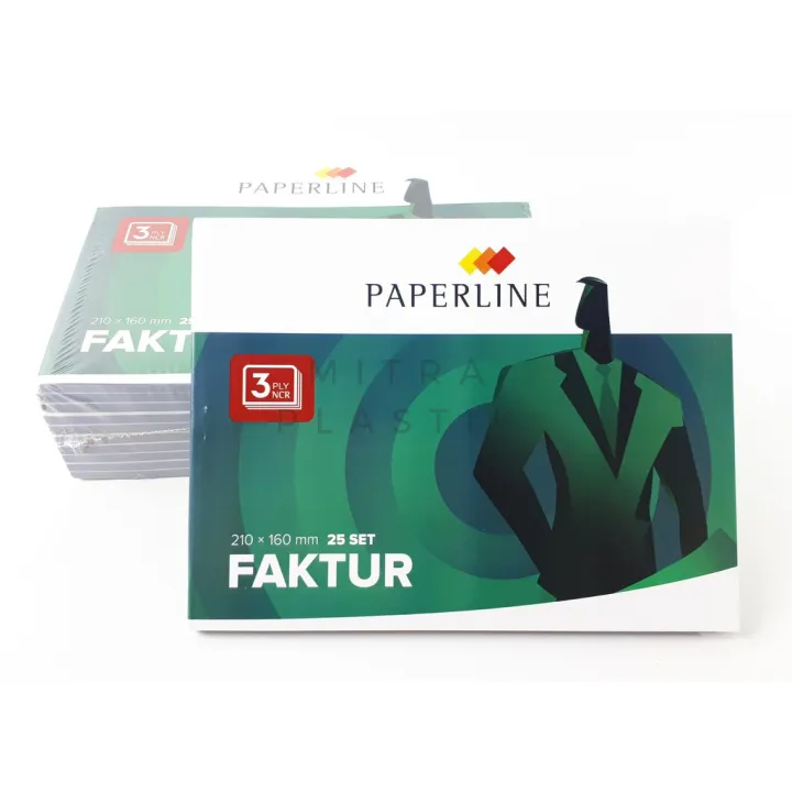 [ PACK ] Buku Faktur / Kertas Faktur Rangkap 3 Ply - Paperline | Lazada ...
