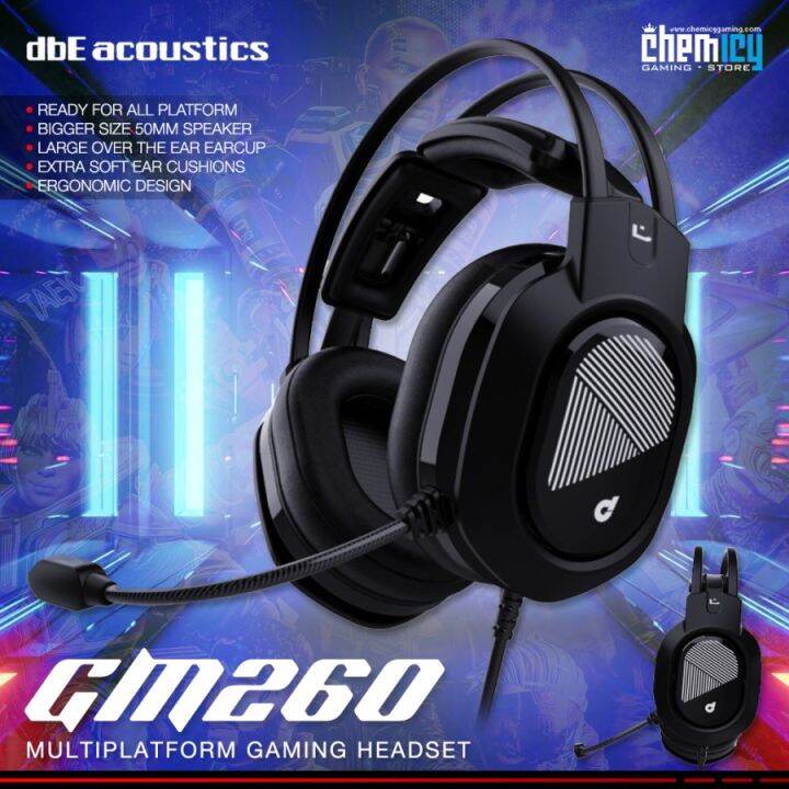 dbE GM260 Multiplatform Professional Gaming Headset | Lazada Indonesia