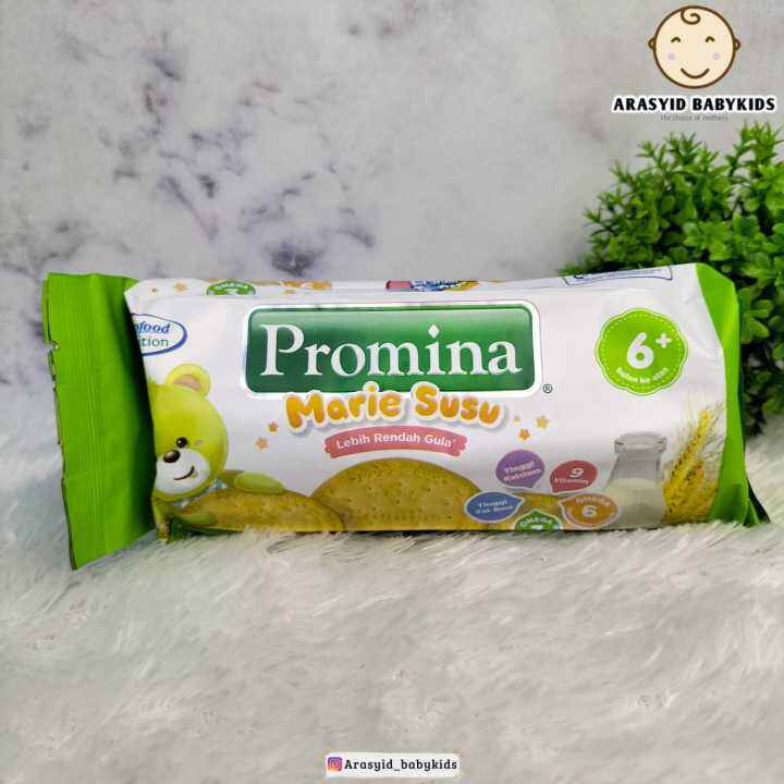 Promina Baby Biskuit Marie Susu 150g Roti Untuk Pendamping Mpasi 6-24 ...