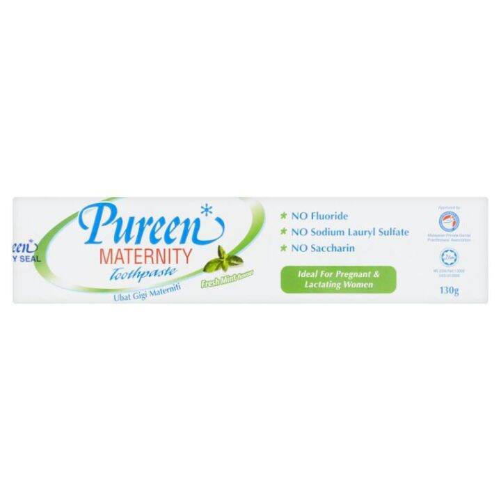 Pureen Maternity Toothpaste Fresh Mint Flavour (130g) | Lazada