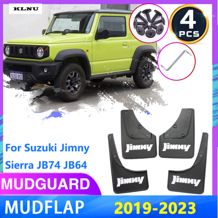 KLNU สำหรับ Suzuki Jimny Sierra JB74 JB64 2022 2019 ~ 2023แผงแผ่นบังโคลนบังโคลนบังโคลนรถยนต์ ...