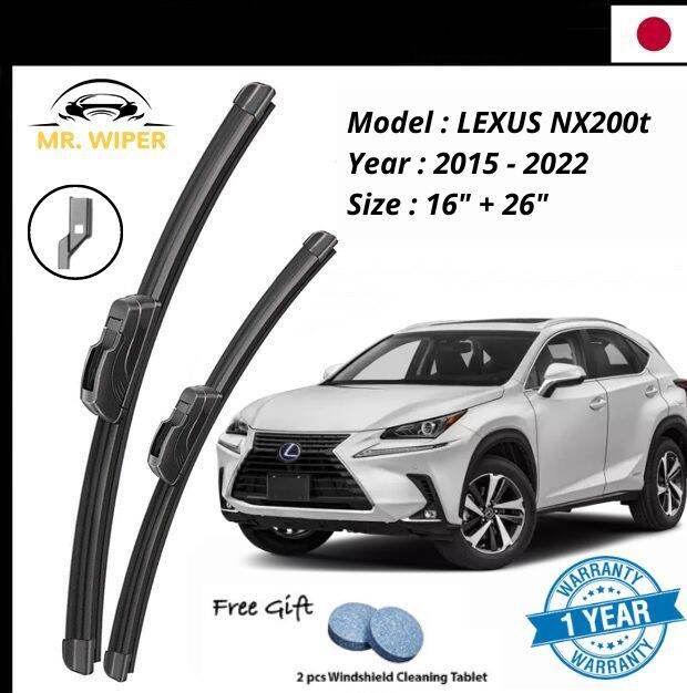 🔥MR WIPER🔥 LEXUS NX200t NX300 (2015-2022) MR WIPER JAPAN TECHNOLOGY ...