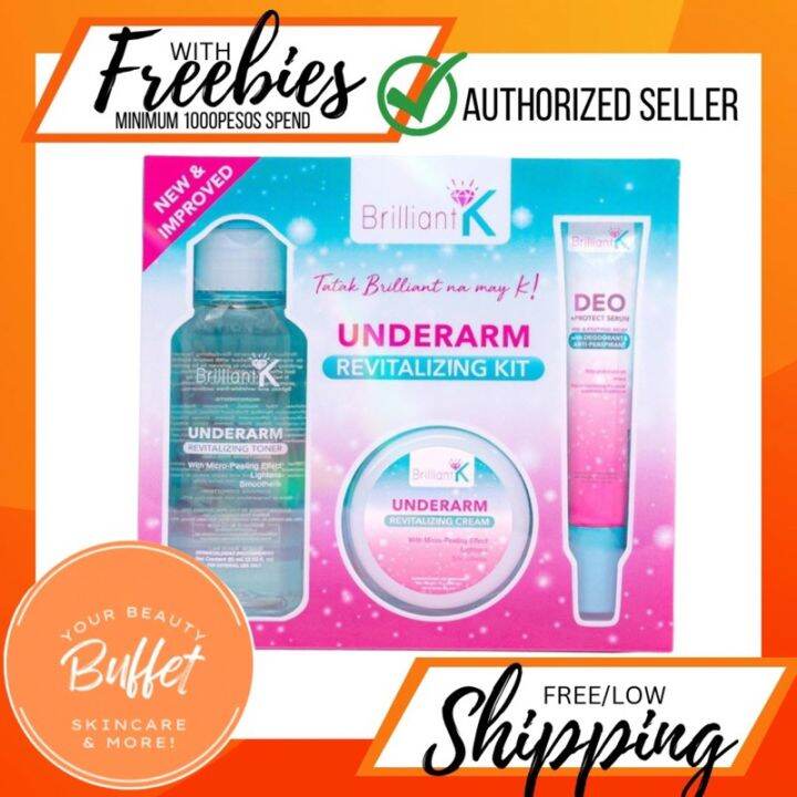 ORIGINAL Brilliant K UA KIT Underarm REVITALIZING Whitening | Lazada PH