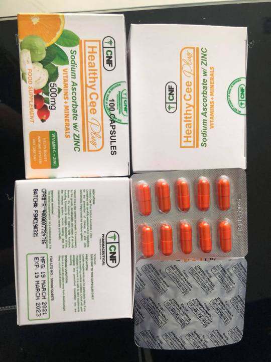 Vitamin C w/ Zinc - Healthy Cee Plus Zinc - Sodium Ascorbate with Zinc ...