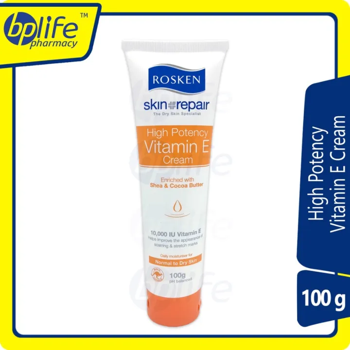 Rosken High Potency Vitamin E Cream 100g | Lazada
