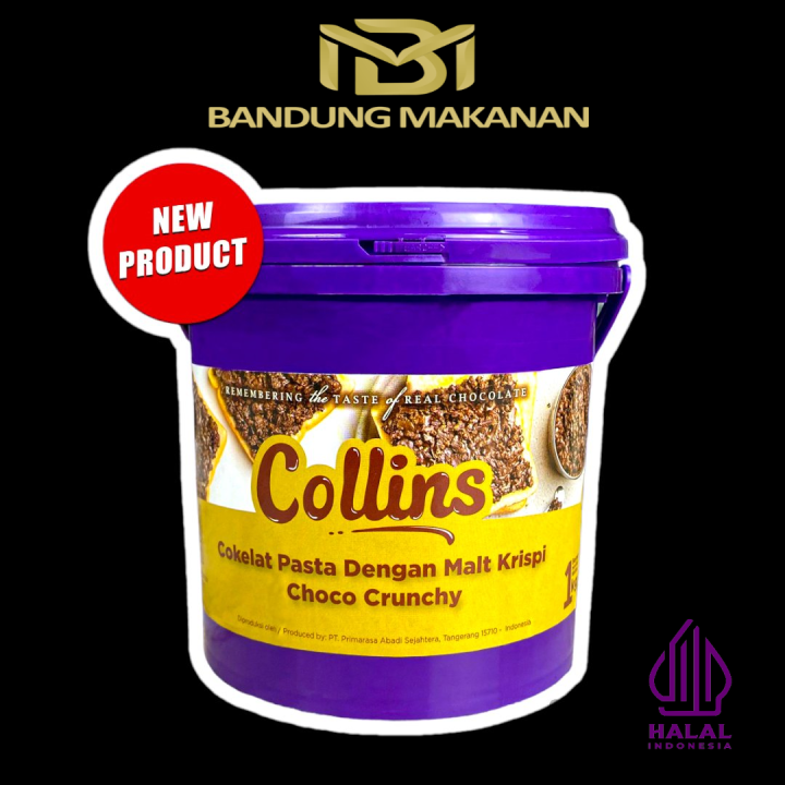 Collins Choco Crunchy / Dip Glaze Dark Coklat 1kg | Lazada Indonesia