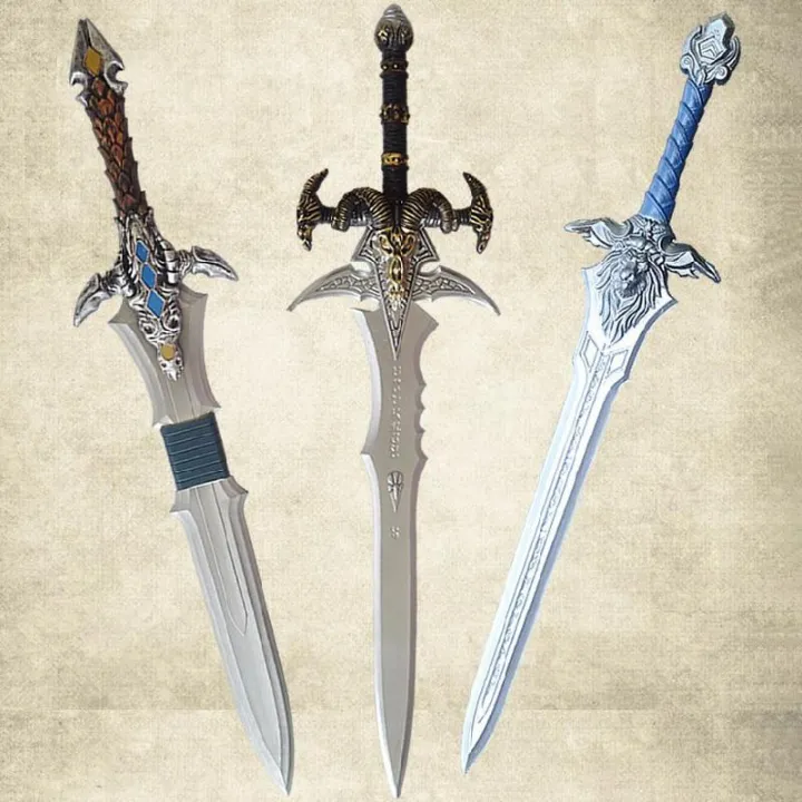World Of Warcraft Frostmourne PU Sword Weapon Toy Cosplay Simulation ...