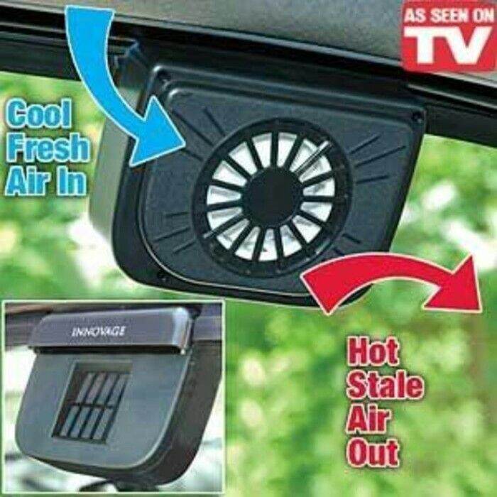 kipas angin mobil tenaga surya / fan mobil / solar powered ventilation ...