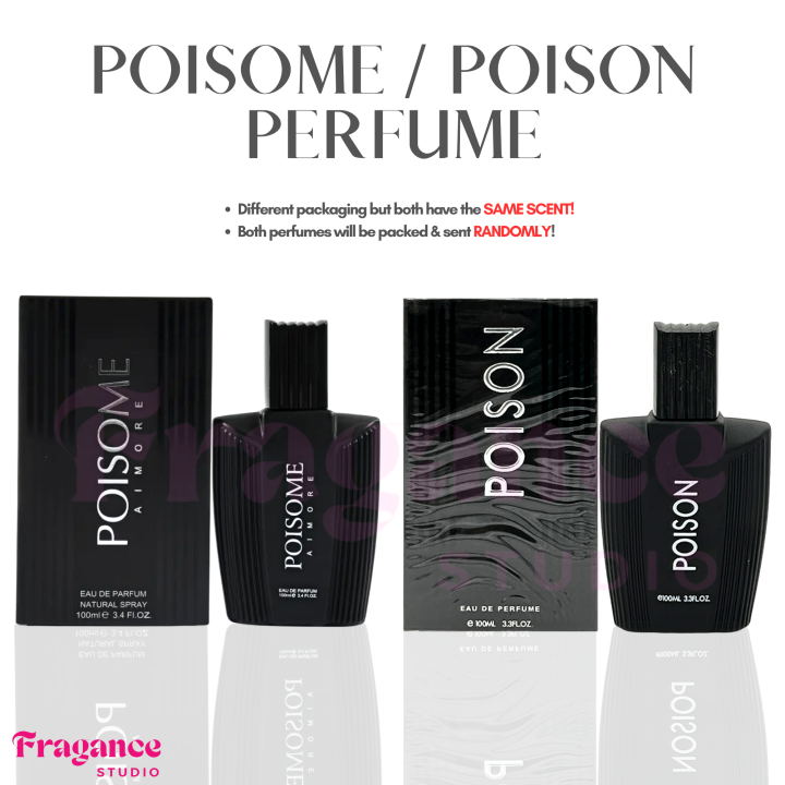 POISON/POISOME PERFUME FOR MEN INSPIRED COLLECTION FRAGRANCE UNISEX | Lazada PH