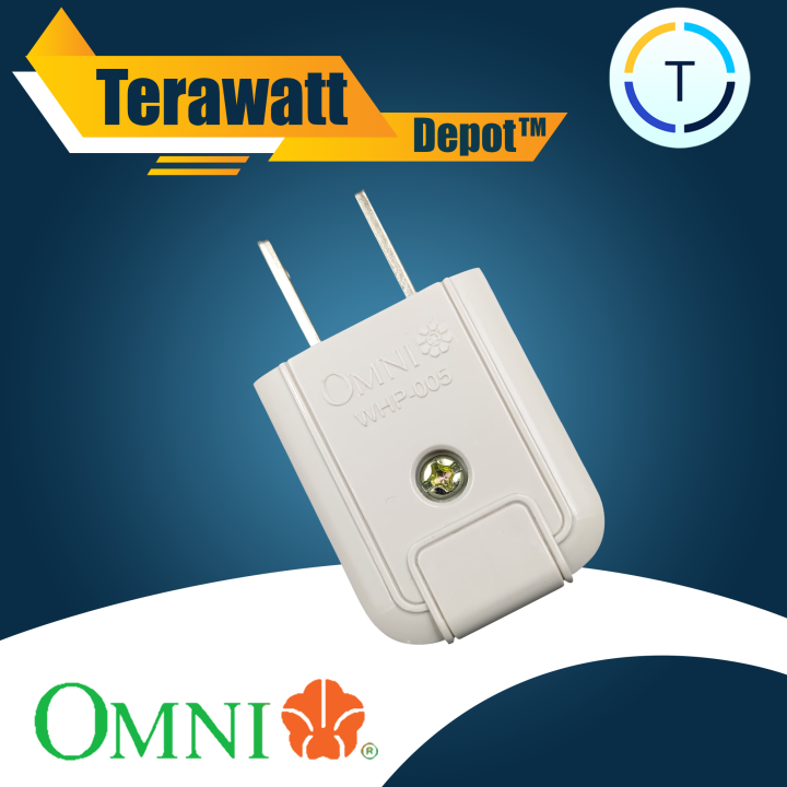 Omni Heavy Duty Parallel Plug 15A 250V WHP-005 | Lazada PH